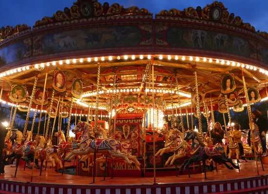 Carters Steam Powered Carousel Editorial Stock Photo - Stock Image ...