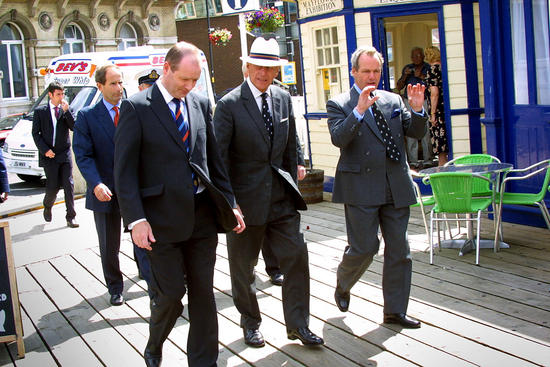 Accompanied By His Bodyguards Prince Philip Editorial Stock Photo ...