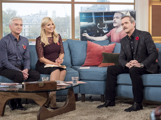 Phillip Schofield Holly Willoughby Chris Hadfield Editorial Stock Photo ...