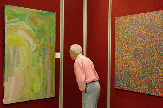 Australian Aboriginal Art Auction Christies Editorial Stock Photo ...