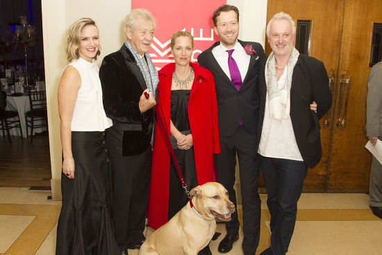 Awsa Bergstrom Sir Ian Mckellen Gillian Editorial Stock Photo - Stock ...