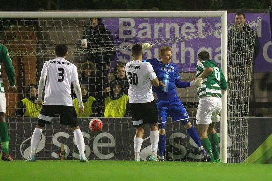 Ryan Astles Northwich 6 Scores Second Editorial Stock Photo - Stock ...