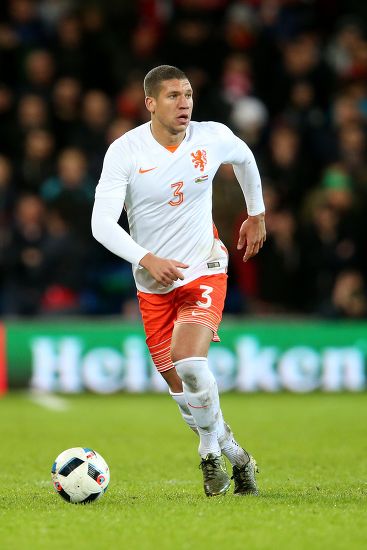 Jeffrey Bruma During International Friendly Football Editorial Stock ...