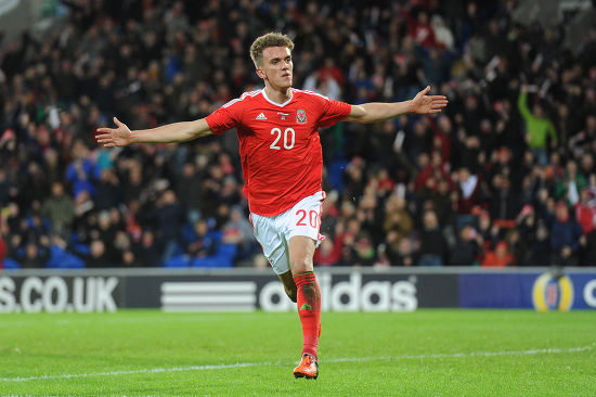 Emyr Huws Wales Celebrates Scoring Goal Editorial Stock Photo - Stock ...