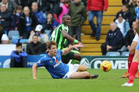 Ade Azeez Afc Wimbledon Adam Webster Editorial Stock Photo - Stock ...