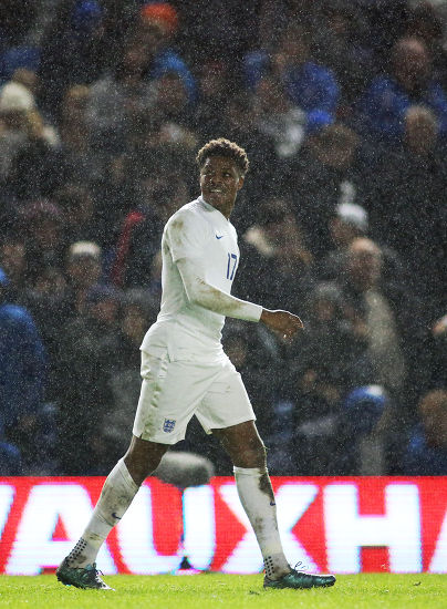 Chuba Akpom England U21s All Smiles Editorial Stock Photo - Stock Image ...