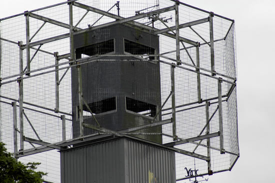 British Army Observation Post Security Camera Editorial Stock Photo ...