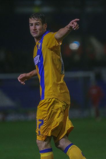 Mansfield Town Midfielder Matty Blair During Editorial Stock Photo ...