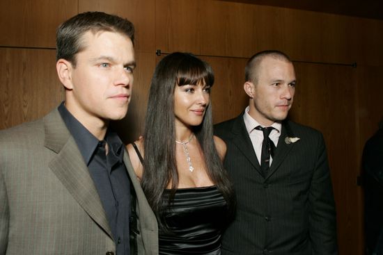 Matt Damon Monica Bellucci Heath Ledger Editorial Stock Photo - Stock ...