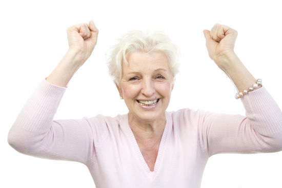 Model Released Woman 60 Cheering Editorial Stock Photo - Stock Image ...