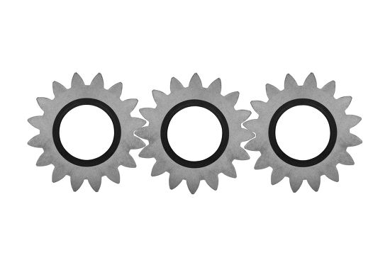 Three Intermeshed Gears Editorial Stock Photo - Stock Image | Shutterstock