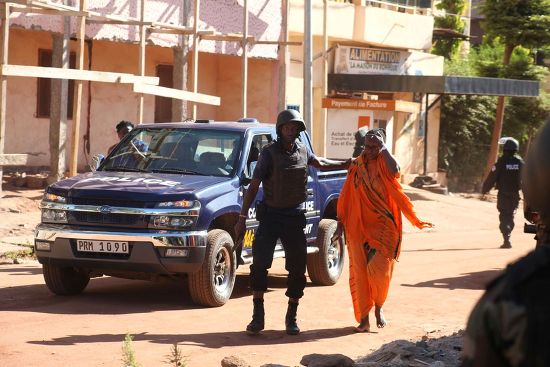 Freed Hostage Leaves Help Police Editorial Stock Photo - Stock Image ...