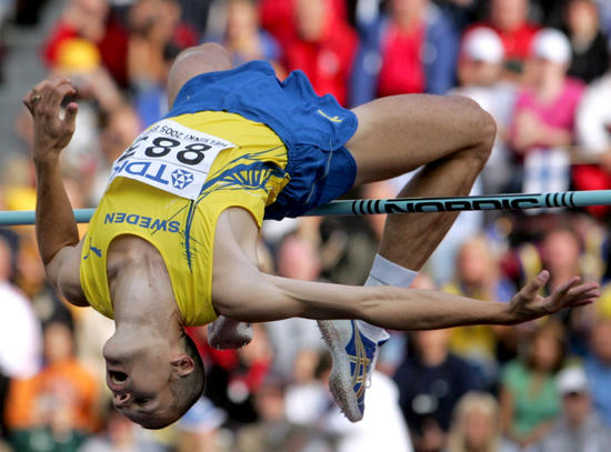 Stefan Holm During Mens High Jump Editorial Stock Photo - Stock Image ...