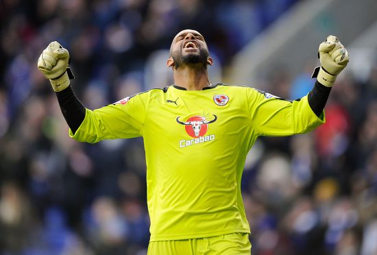 Reading Goalkeeper Ali Alhabsi Celebrates His Editorial Stock Photo ...