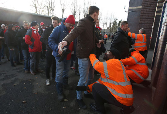All Fans Frisked Before Entering Ground Editorial Stock Photo - Stock ...