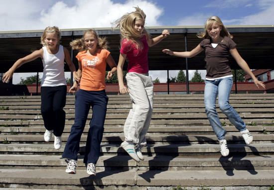 Model Released Teenage Girls Comprehensive School Editorial Stock Photo ...