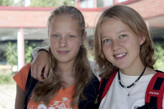 Model Released Teenage Girls Comprehensive School Editorial Stock Photo ...