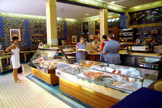Fish Counter Shop Attached Michelin Starred Editorial Stock Photo ...