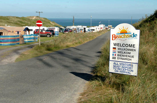 Beachside Holiday Park Hayle Where Family Editorial Stock Photo - Stock ...
