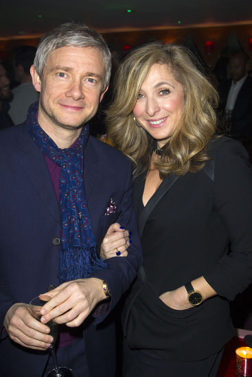 Martin Freeman Tracyann Oberman Editorial Stock Photo - Stock Image ...
