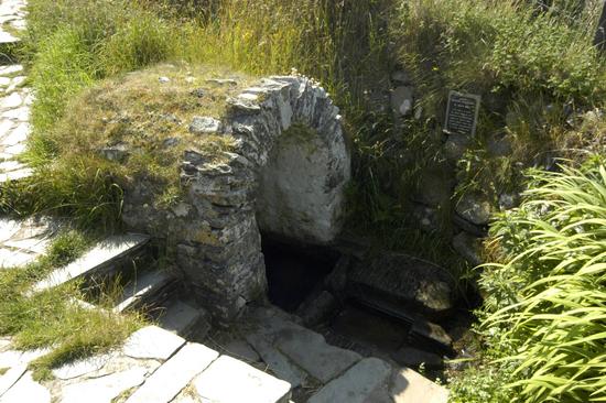 Ancient Monument St Nons Well This Editorial Stock Photo - Stock Image ...