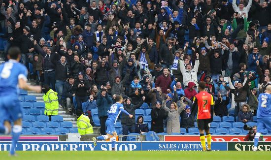 Brighton Striker Solomon March 20 Scores Editorial Stock Photo - Stock ...