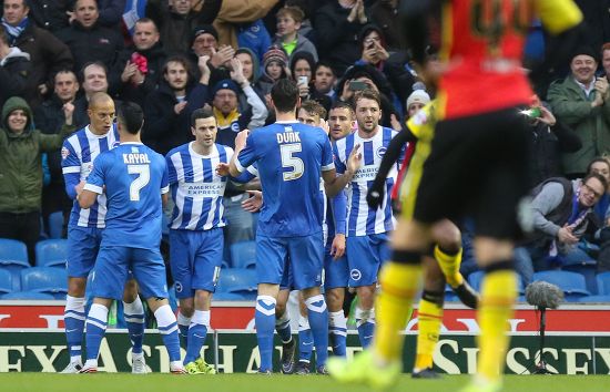 Brighton Striker Solomon March 20 Congratulated Editorial Stock Photo ...