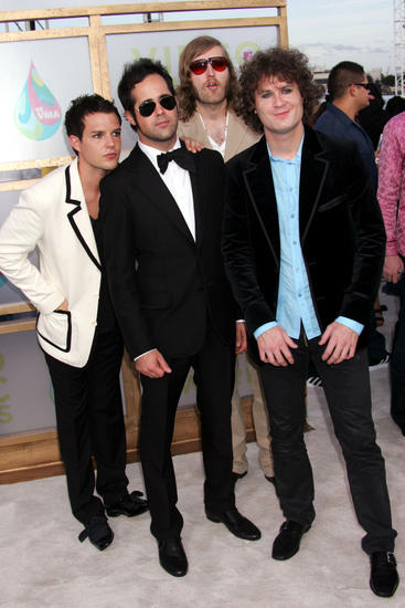 Killers Brandon Flowers Ronnie Vannucci Mark Editorial Stock Photo ...