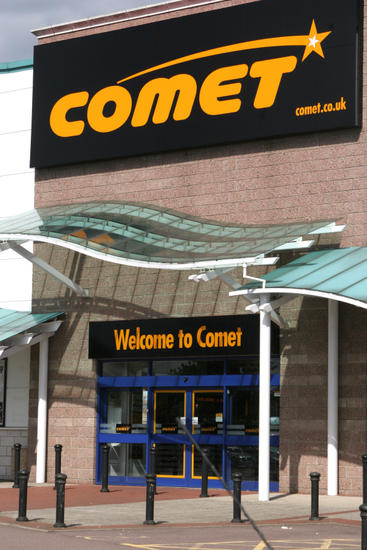 Comet Store Friern Barnet Retail Park Editorial Stock Photo - Stock ...