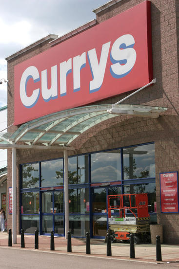 Currys Store Friern Barnet Retail Park Editorial Stock Photo - Stock ...