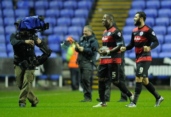 Nedum Onuoha Charlie Austin Qpr Smile Editorial Stock Photo - Stock ...