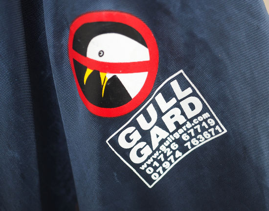 Sea Gull Proof Refuse Bag System Editorial Stock Photo - Stock Image ...