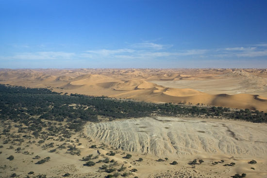Fly Over Dunes Namib Desert River Editorial Stock Photo - Stock Image ...