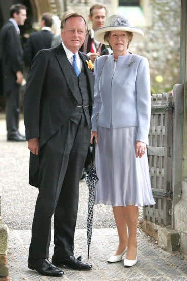 Andrew Parker Bowles Wife Rosemary Editorial Stock Photo - Stock Image ...
