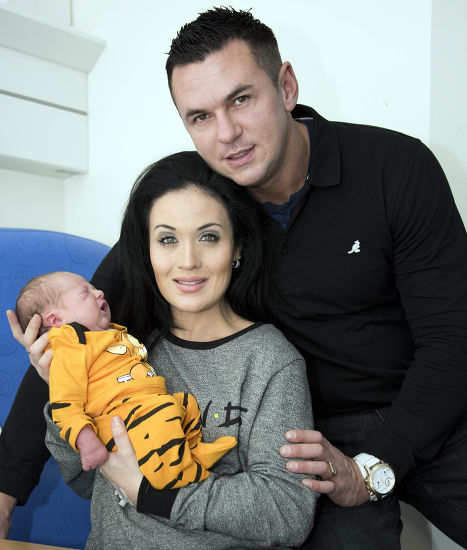 Matt Fiddes Wife Monique Baby Hero Editorial Stock Photo - Stock Image ...