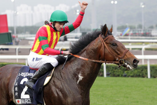 Maurice Ryan Moore After Winning Longines Editorial Stock Photo - Stock ...