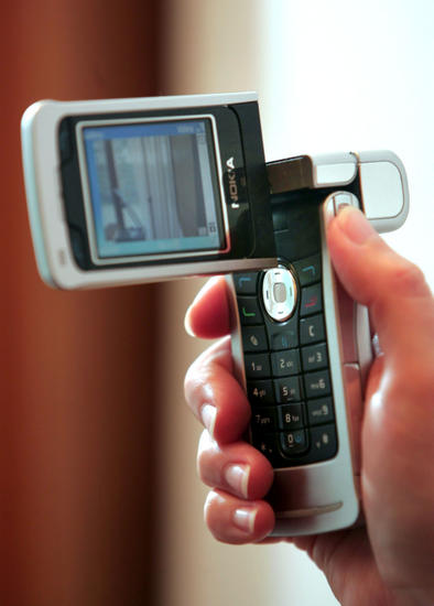 Nokia Multimedia Phone N90 Equipped Carl Editorial Stock Photo - Stock ...