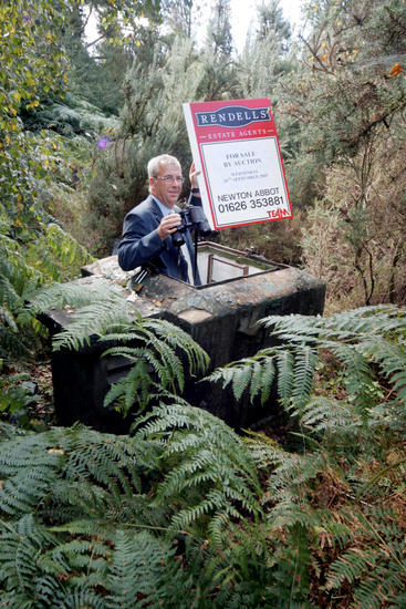War Time Listening Post Burried 20 Editorial Stock Photo - Stock Image ...