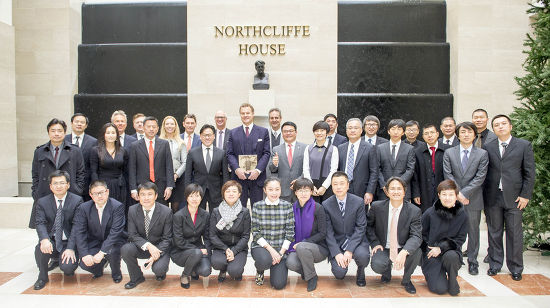 Lord Rothermere C Chairs Meeting Northcliffe Editorial Stock Photo ...