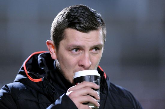 Comanager Anthony Johnson Salford City Before Editorial Stock Photo ...