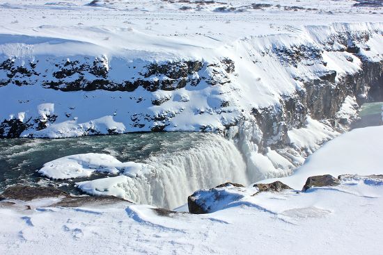 Gullfoss Waterfall Editorial Stock Photo - Stock Image | Shutterstock