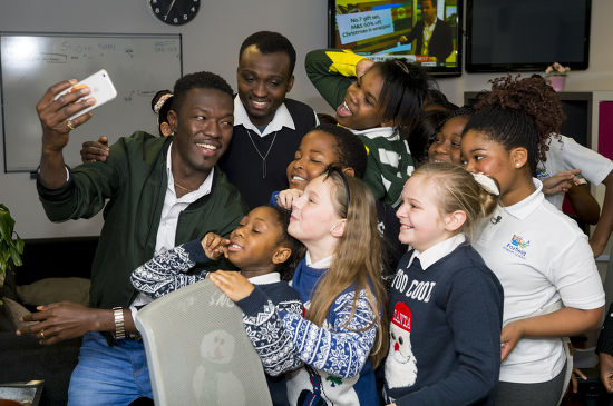 Reggie N Bollie Foxfield Primary School Editorial Stock Photo - Stock ...