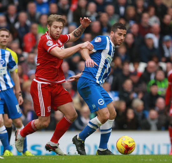 Brighton Striker Tomer Hemed Shields Ball Editorial Stock Photo - Stock ...