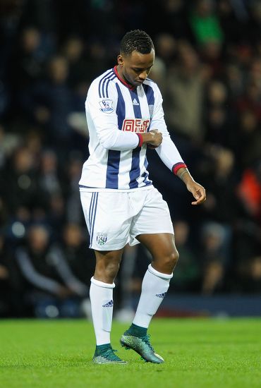 Saido Berahino West Bromwich Abion During Editorial Stock Photo - Stock ...