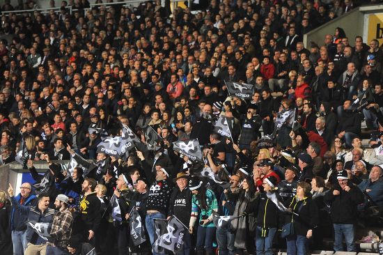Ospreys Fans During Game Editorial Stock Photo - Stock Image | Shutterstock