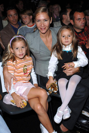 Tania Bryer Daughters Natasha Franchesca During Editorial Stock Photo ...