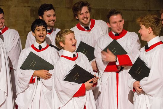 Picture Shows Kings College Choir Cambridge Editorial Stock Photo ...