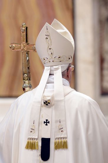 Pope Francis Pastoral Stick Editorial Stock Photo - Stock Image ...