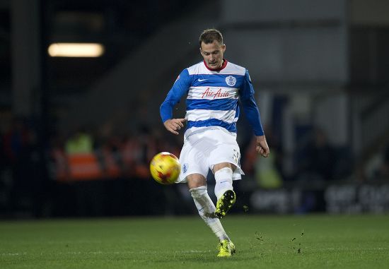Daniel Tozser Qpr Takes Free Kick Editorial Stock Photo - Stock Image ...