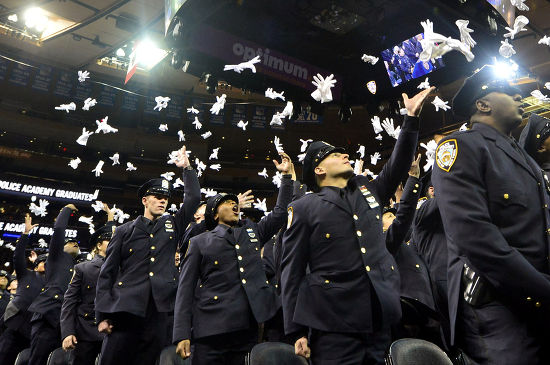 New Police Officers Attend Graduation Ceremony Editorial Stock Photo ...